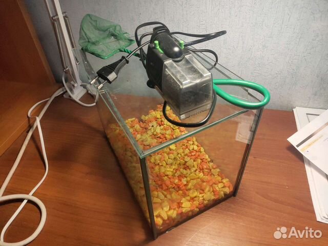 Аквариум и фильтр для аквариума