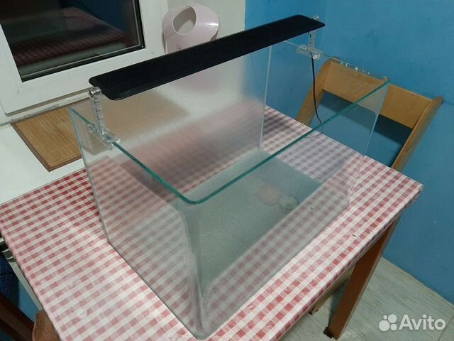 Аквариум 38 л и светильник