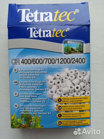 Наполнители для фильтра Tetra и грунт