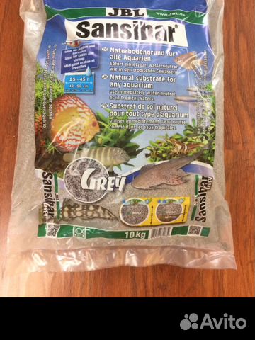 Аквариумный грунт JBL Sansibar серый 10 кг, мелкий