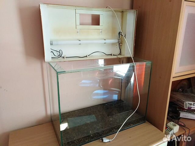 Аквариум с подсветкой и куллером