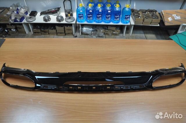 Накладка заднего бампера mercedes-benz S-class W купить в Иркутске ...