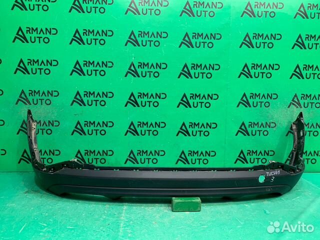 Юбка бампера задняя Hyundai Tucson 3 рестайлинг купить в Москве Hyundai ...