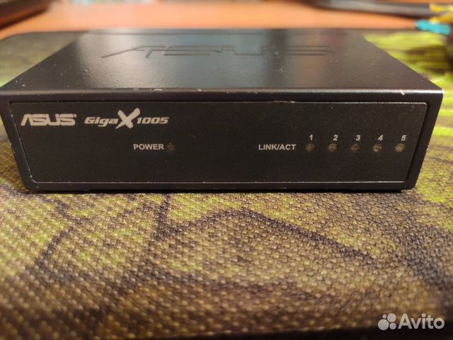 Коммутатор asus giga X 1005 купить в Жуковском | Электроника | Авито