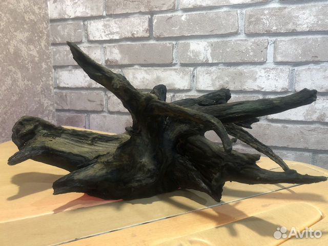 Коряга в аквариум