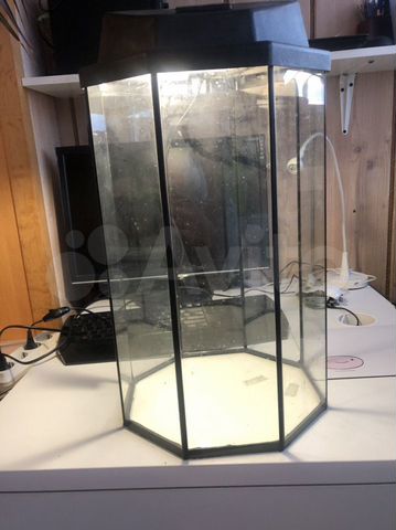 Аквариум восьмигранный